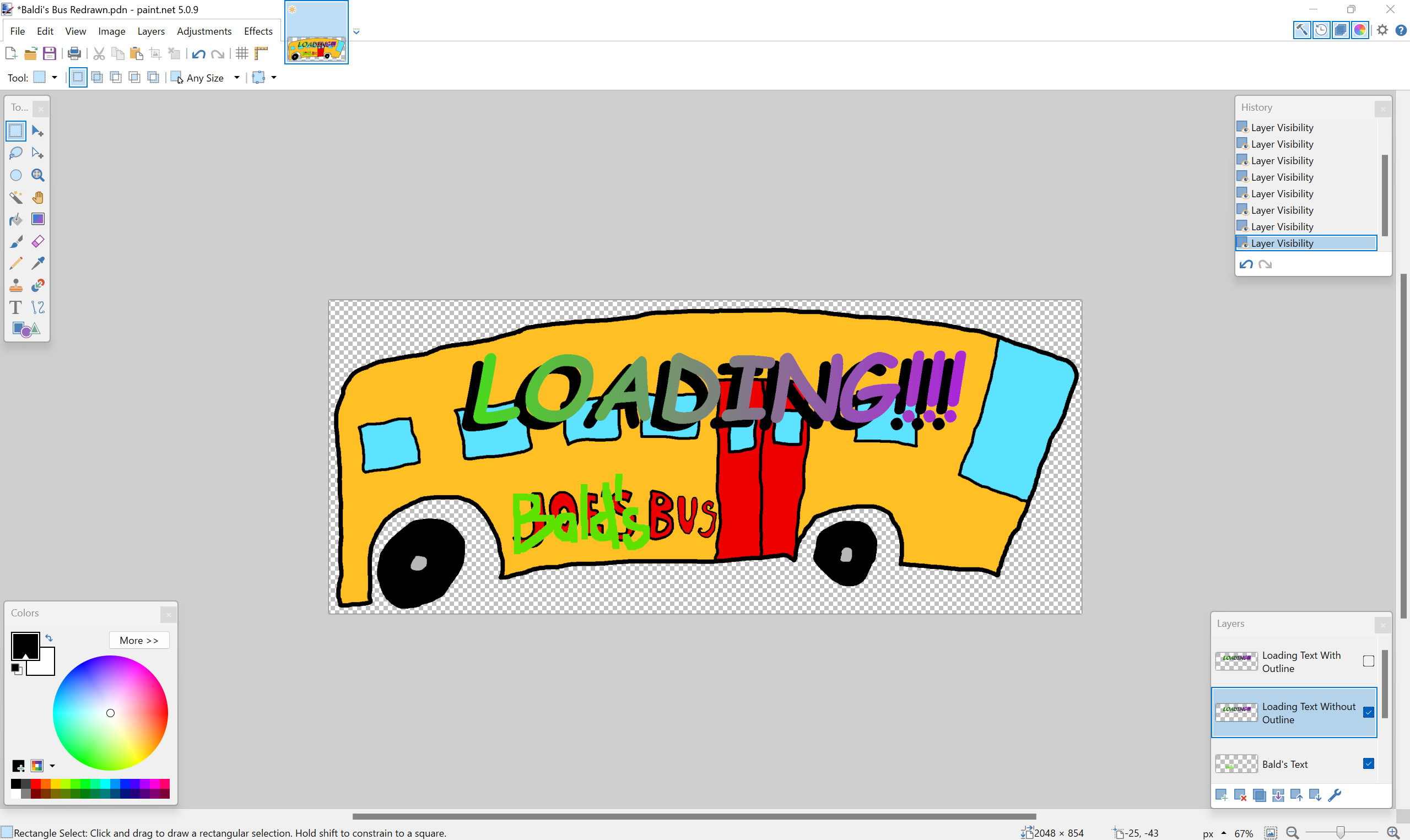 Baldi's Bus Redrawn! Mod for Baldi's Basics | Baldi Mods
