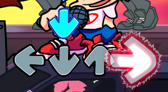 Arrow Note Splashes For V-Slice Mod for Friday Night Funkin' | FNF Mods