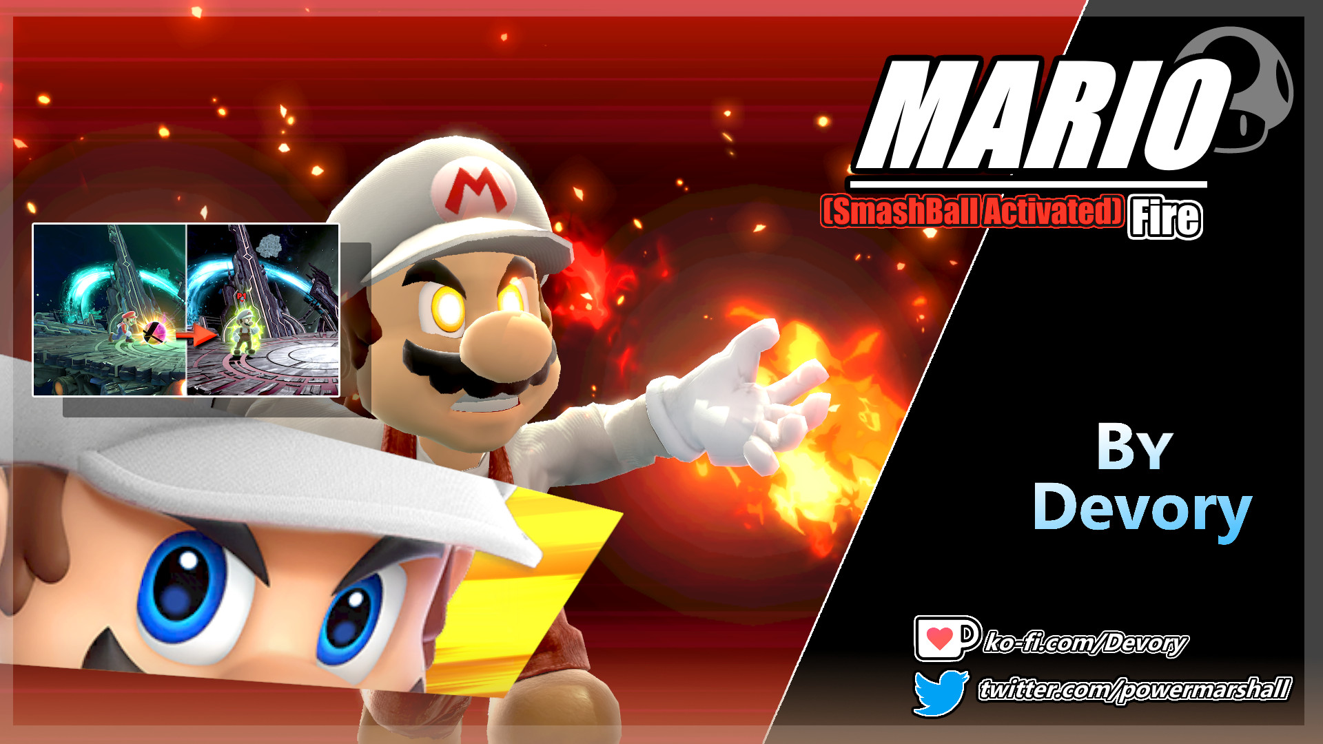 Fire Mario (SmashBall Activated) Mod for Super Smash Bros. Ultimate ...
