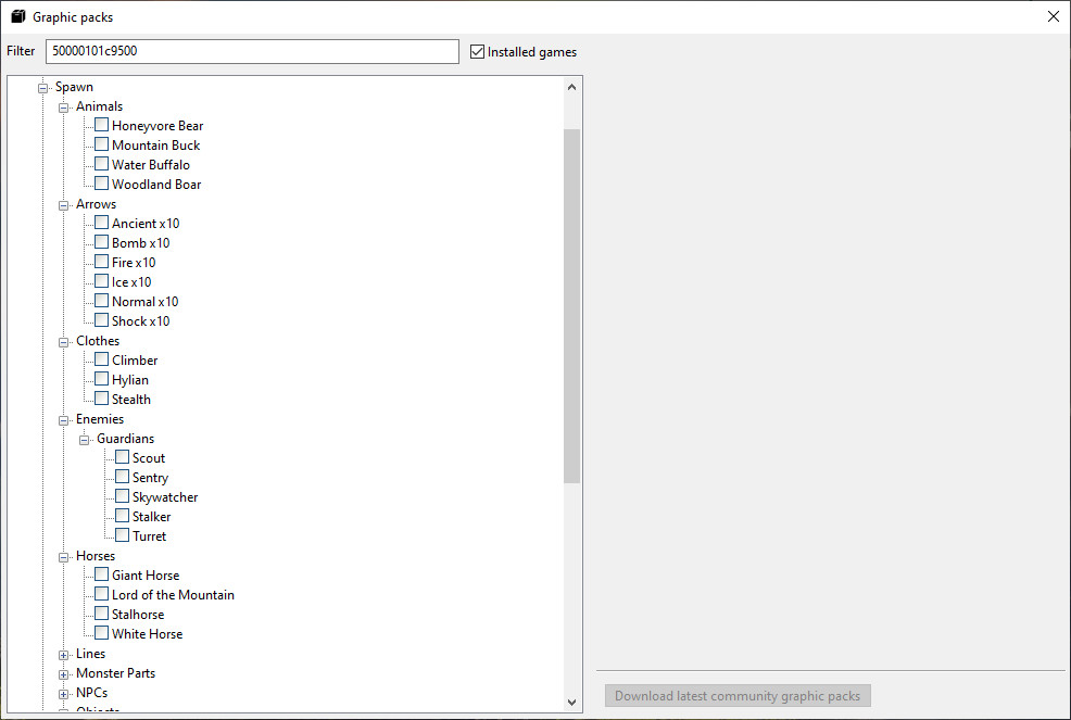 Cemu Spawn Graphics Pack Mod for The Legend of Zelda: Breath of the ...