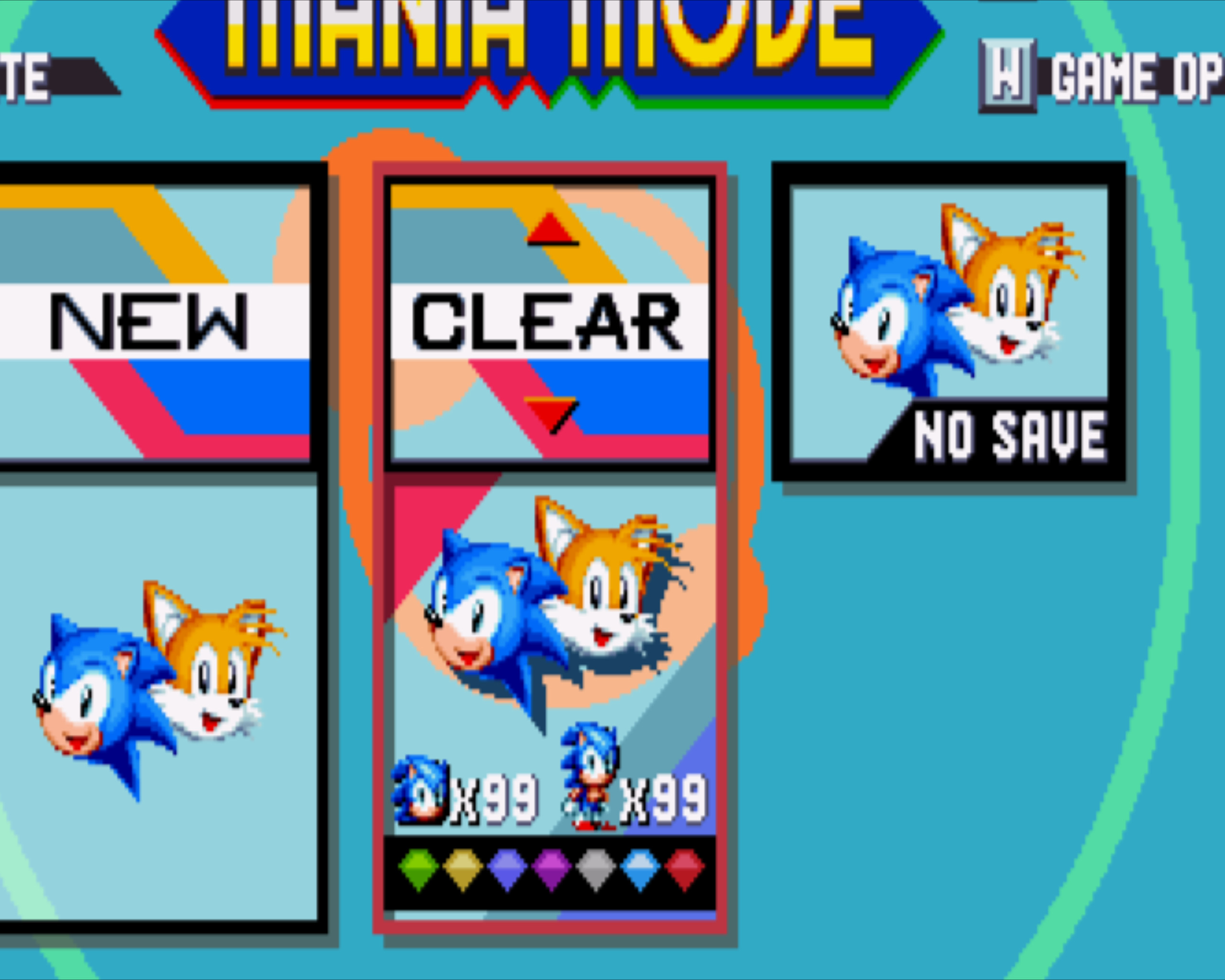 Sonic Mania Save File (89%) (Sonic & Tails Only) Mod for Sonic Mania ...