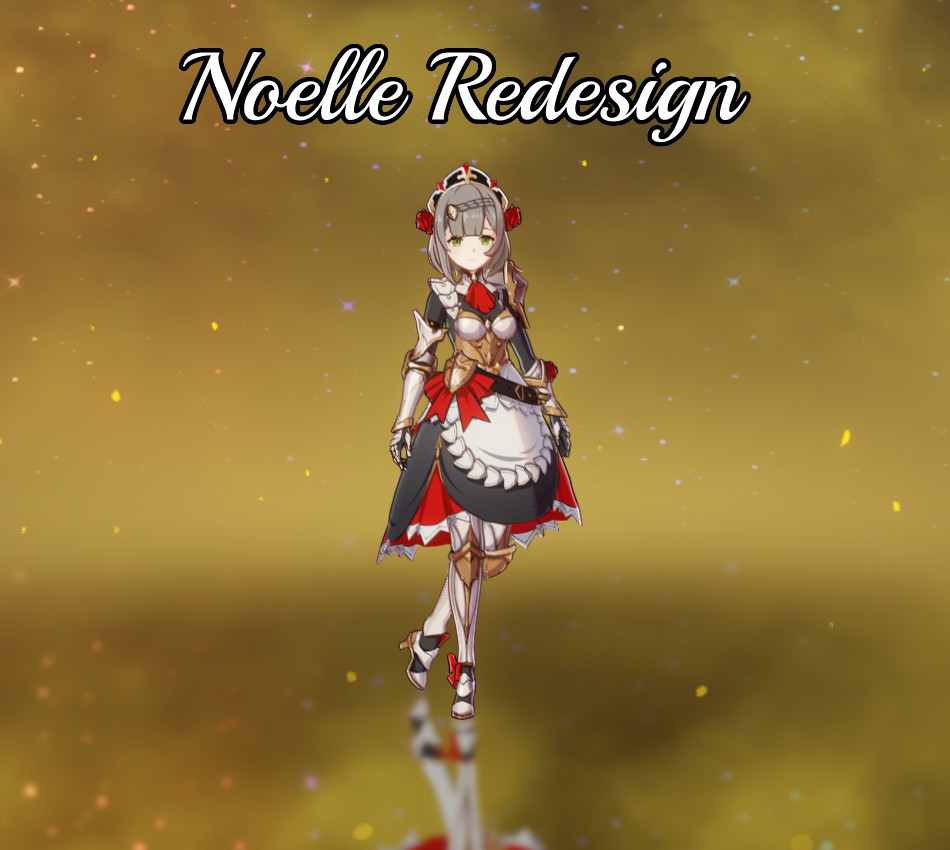 Insert A Name's Noelle Design Mod for Genshin Impact | GI Mods