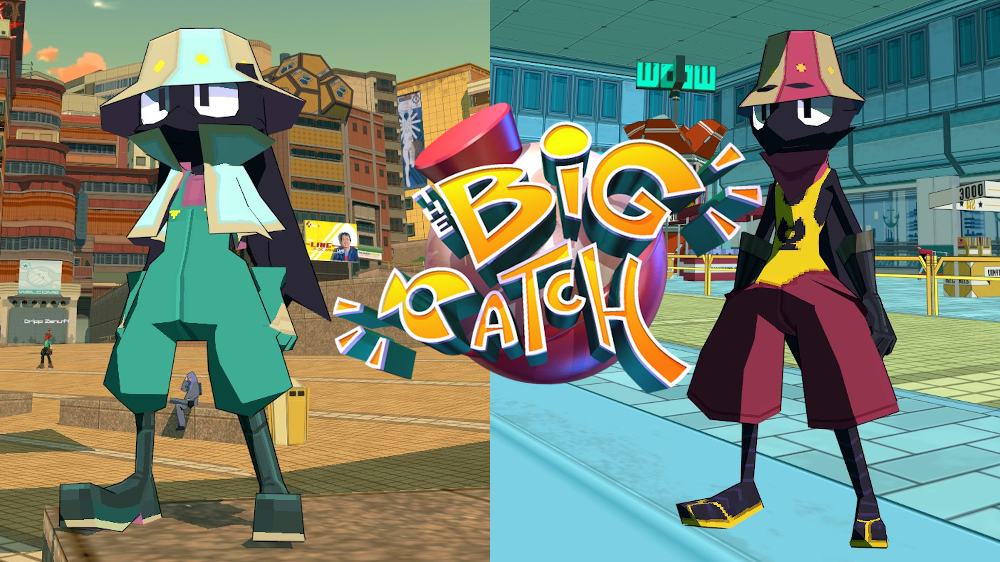 Caster and Tackle (The Big Catch) Mod for Bomb Rush Cyberfunk | BRC Mods