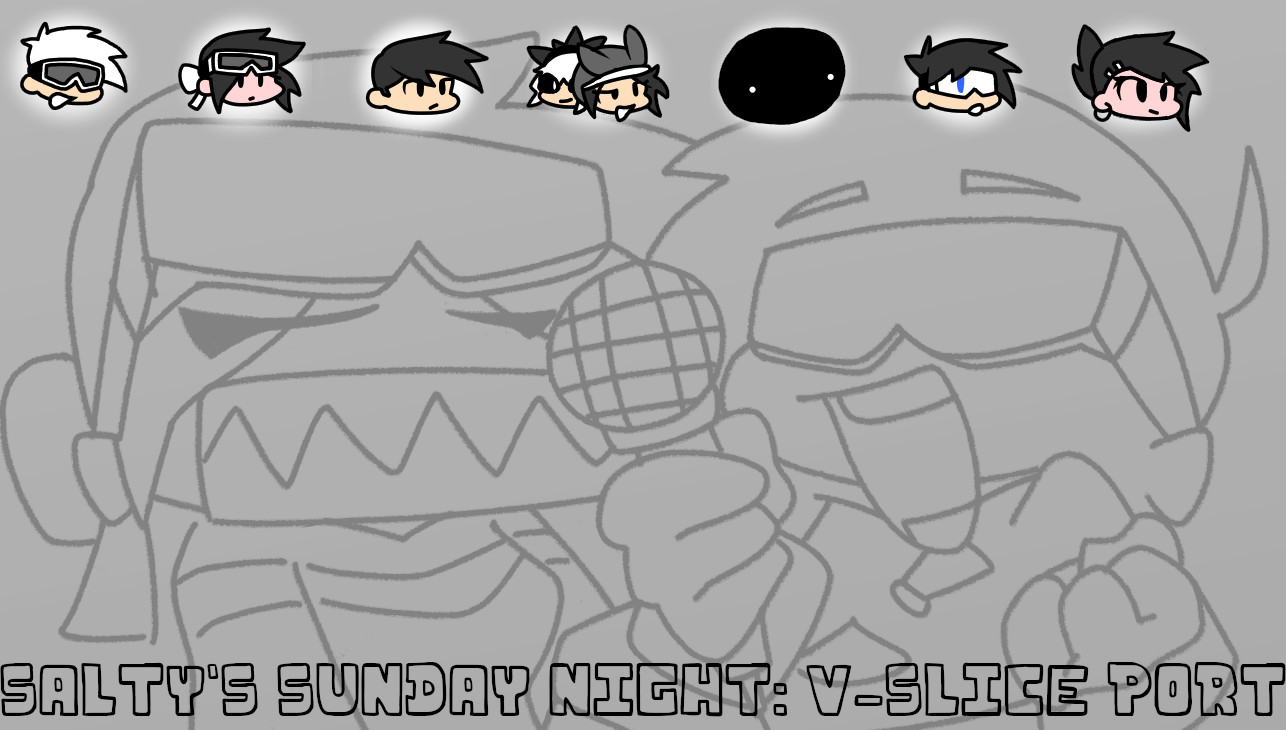 Salty's Sunday Night V-SLICE PORT Mod for Friday Night Funkin' | FNF Mods