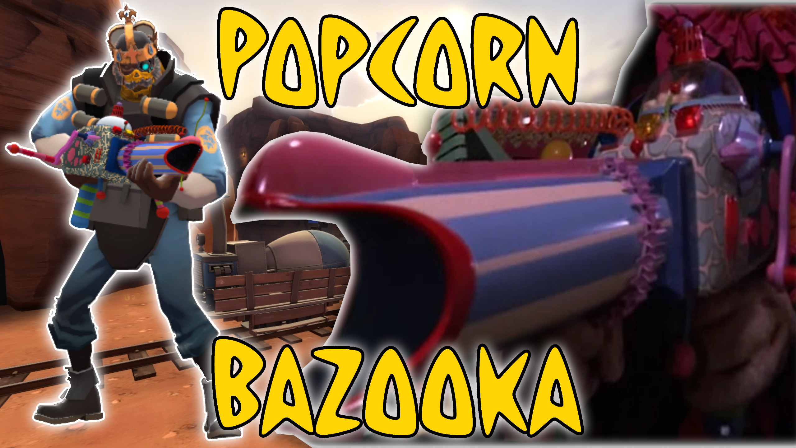 Popcorn Bazooka (Killer Klowns from Outer Space) Mod for Team Fortress 2 | TF2 Mods