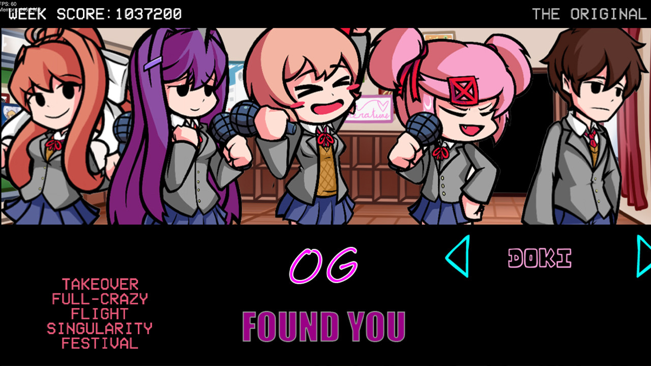 FNF: Doki Mixes V3 - FULL RELEASE!! Mod for Friday Night Funkin' | FNF Mods