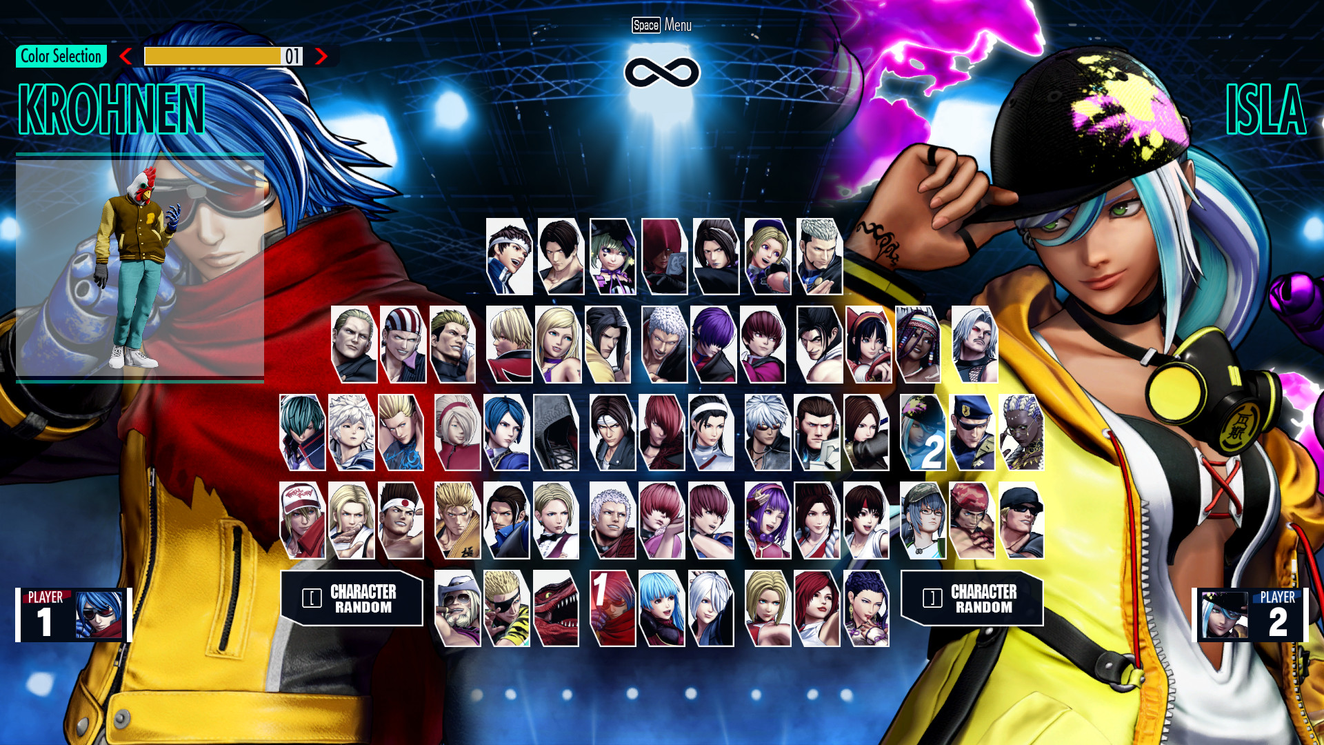 HLM Jacket Krohnen Mod for The King of Fighters XV | KoFXV Mods