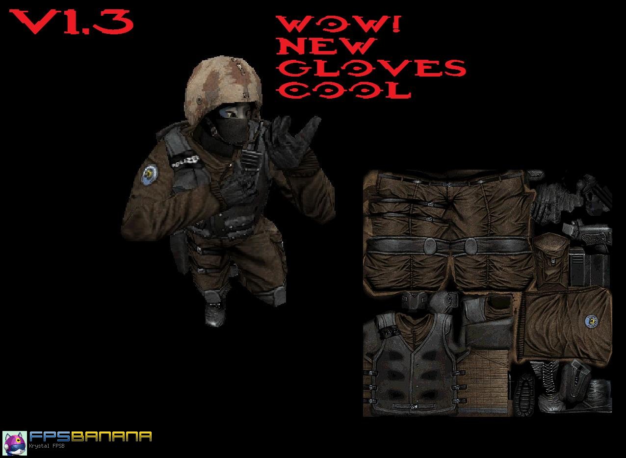 Brown GSG9 V1.6 [Counter-Strike: Condition Zero] [Mods]