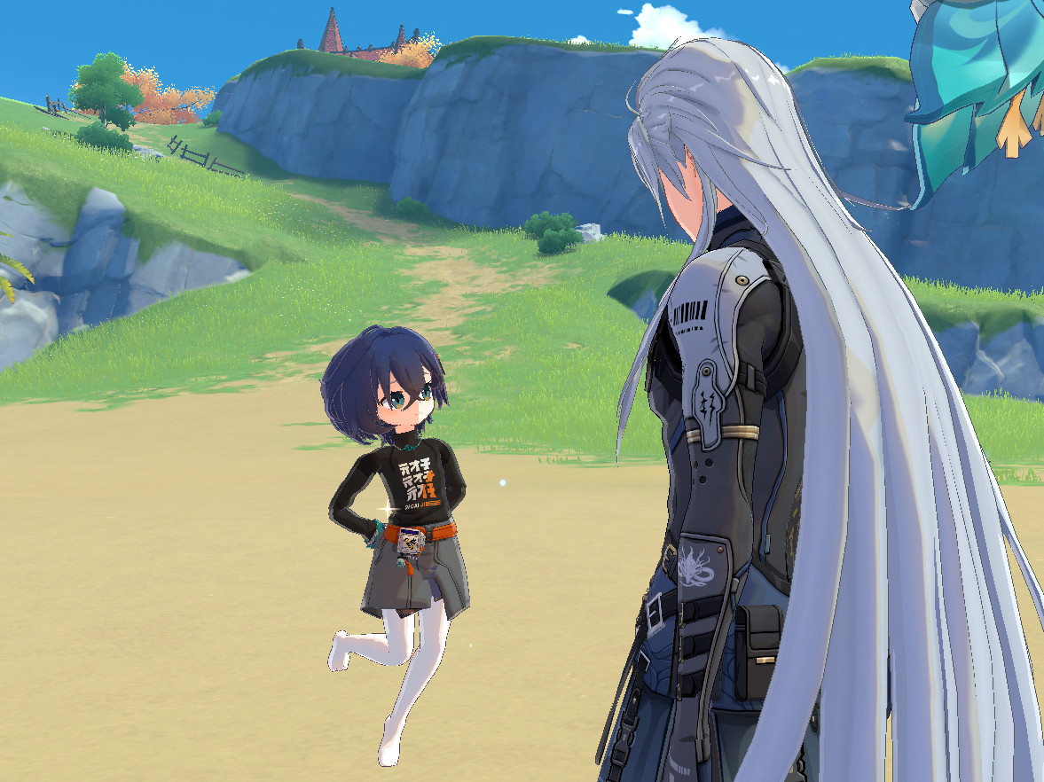 派蒙cos绝区零-铃 Paimon cos Zenless Zone Zero-Belle Mod for Genshin Impact ...