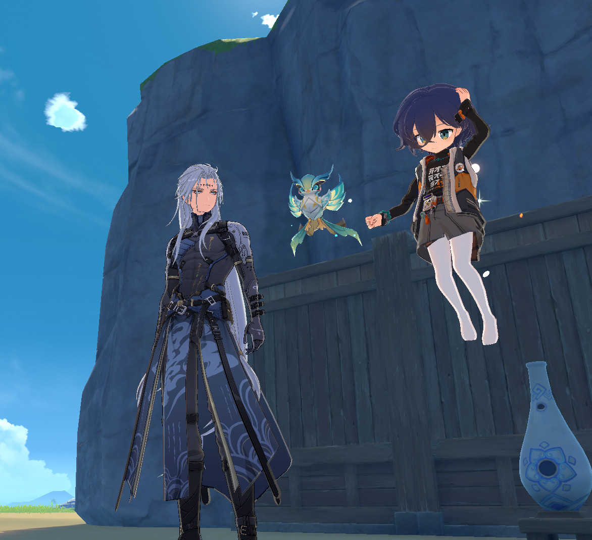 派蒙cos绝区零-铃 Paimon cos Zenless Zone Zero-Belle Mod for Genshin Impact ...