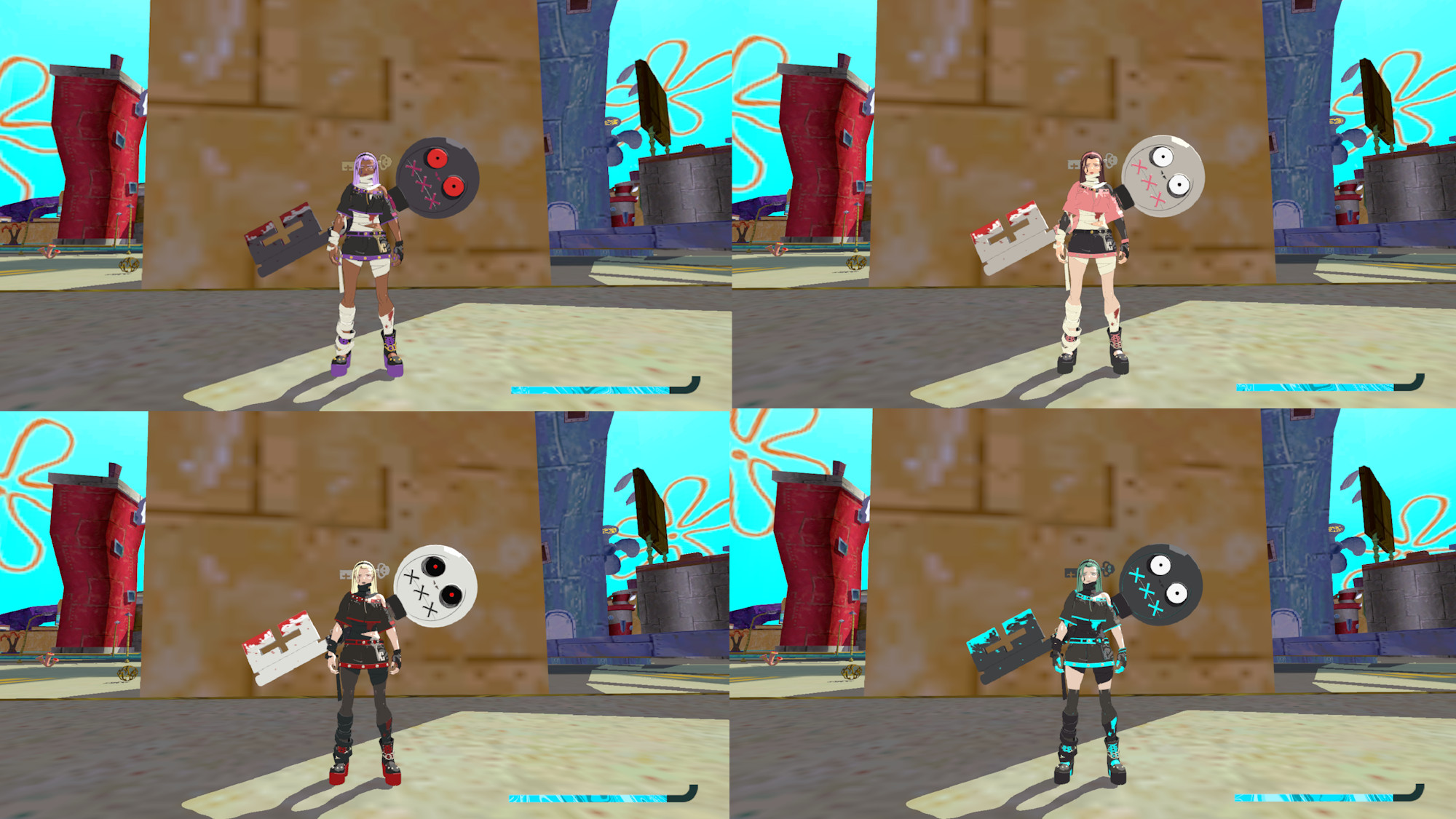 [SENSITIVE CONTENT] A.B.A (Guilty Gear) Extra skins Mod for Bomb Rush ...