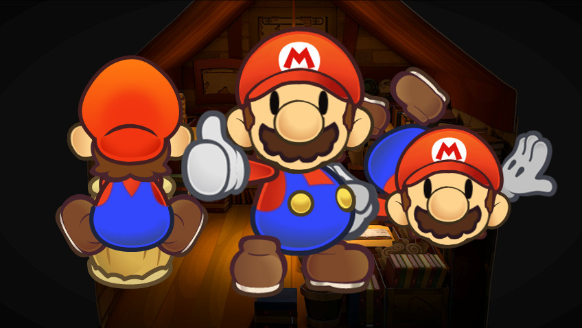 TTYD/SPM Mario Face Mod for Paper Mario: The Thousand Year Door (Switch ...