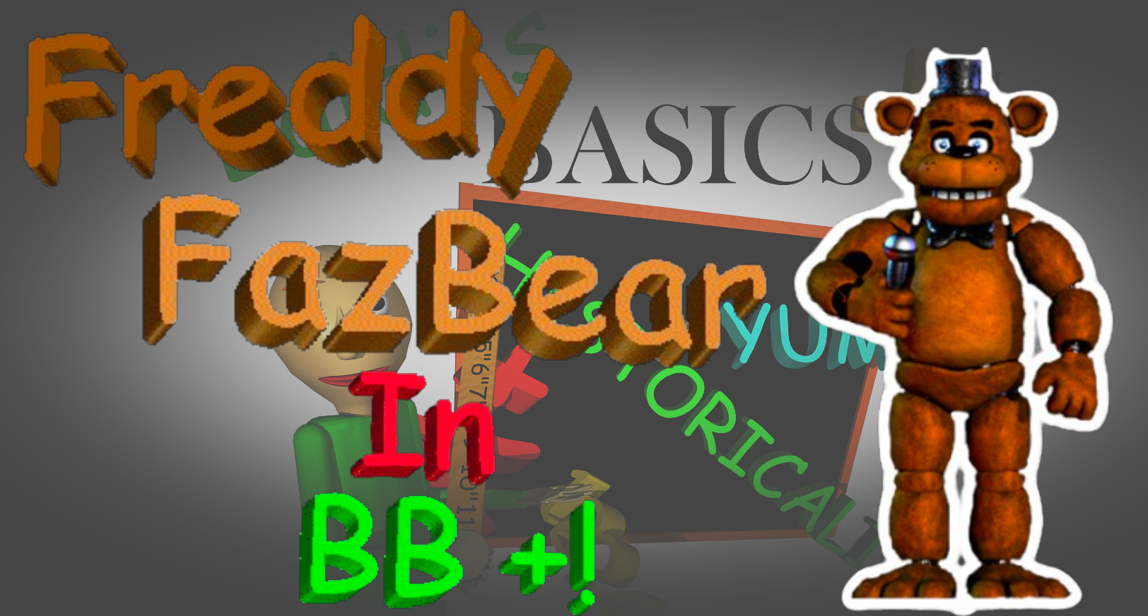 Freddy FazBear Mod for Baldi's Basics | Baldi Mods