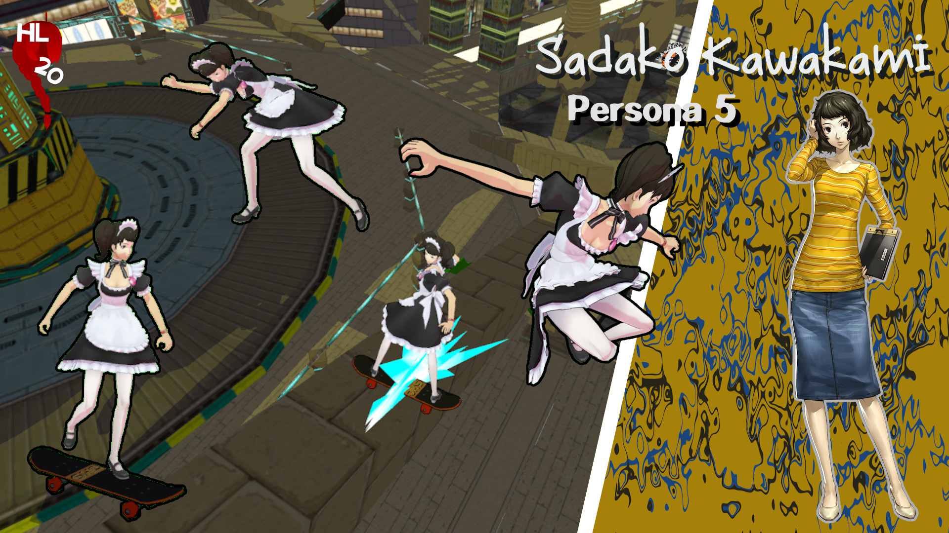 Sadayo Kawakami (Persona 5) Mod for Bomb Rush Cyberfunk | BRC Mods