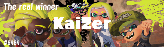 Team KaiZer Banner instead of Team Jackpot Mod for Splatoon 3 ...