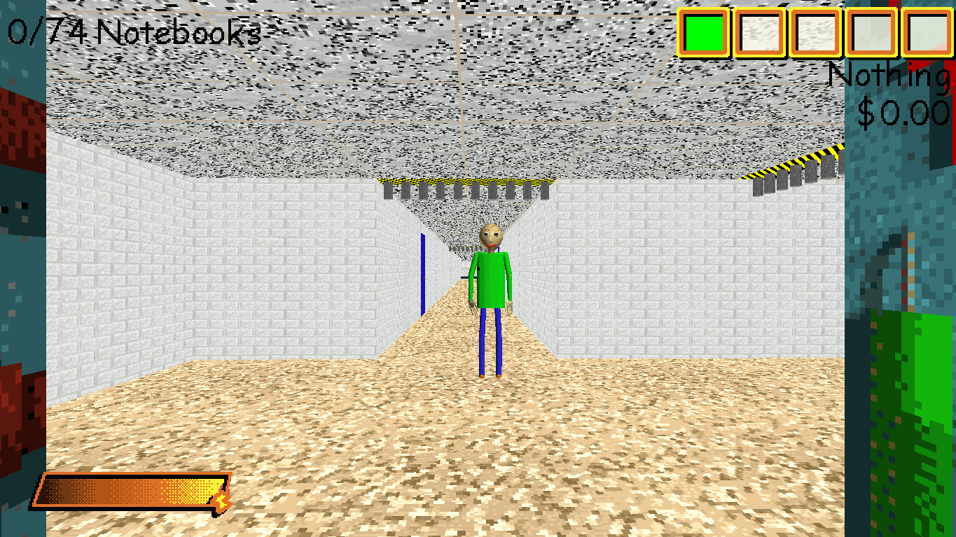 Baldis maze run challenge Mod for Baldi's Basics | Baldi Mods