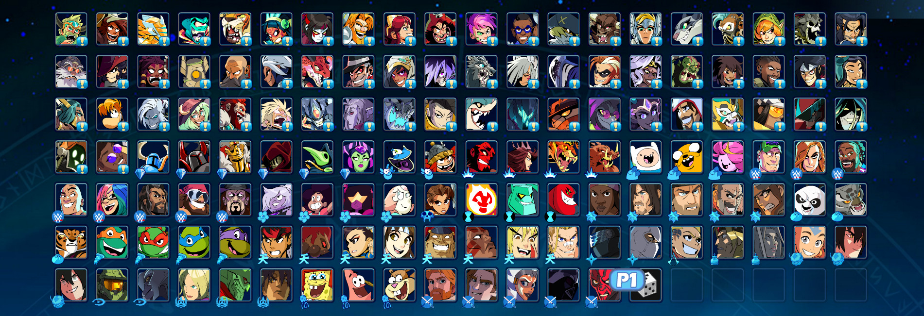 Mobile Roster Icons Mod for Brawlhalla | BHalla Mods