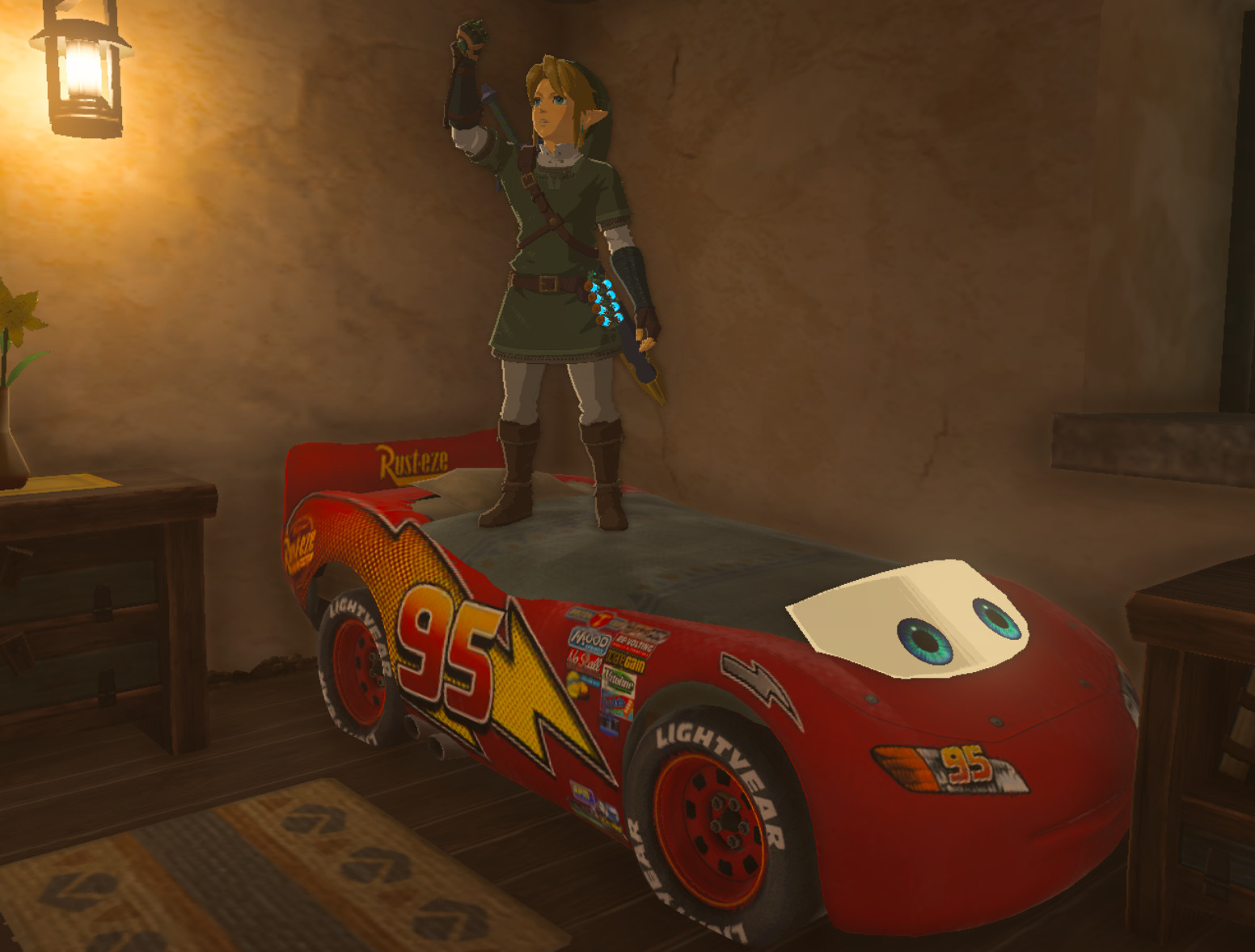 Car Bed Mod for The Legend of Zelda: Tears of the Kingdom | TOTK Mods