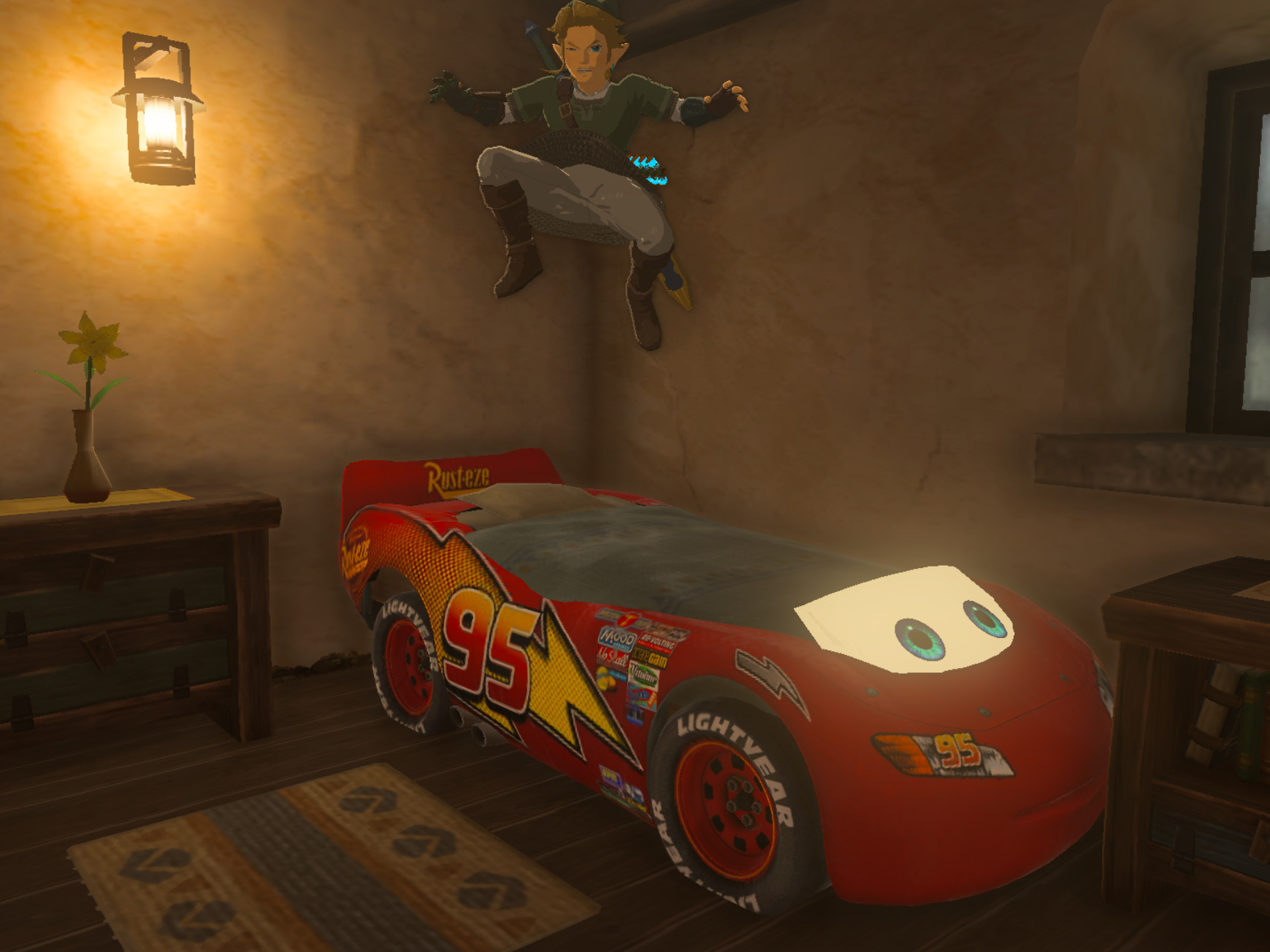 Car Bed Mod for The Legend of Zelda: Tears of the Kingdom | TOTK Mods
