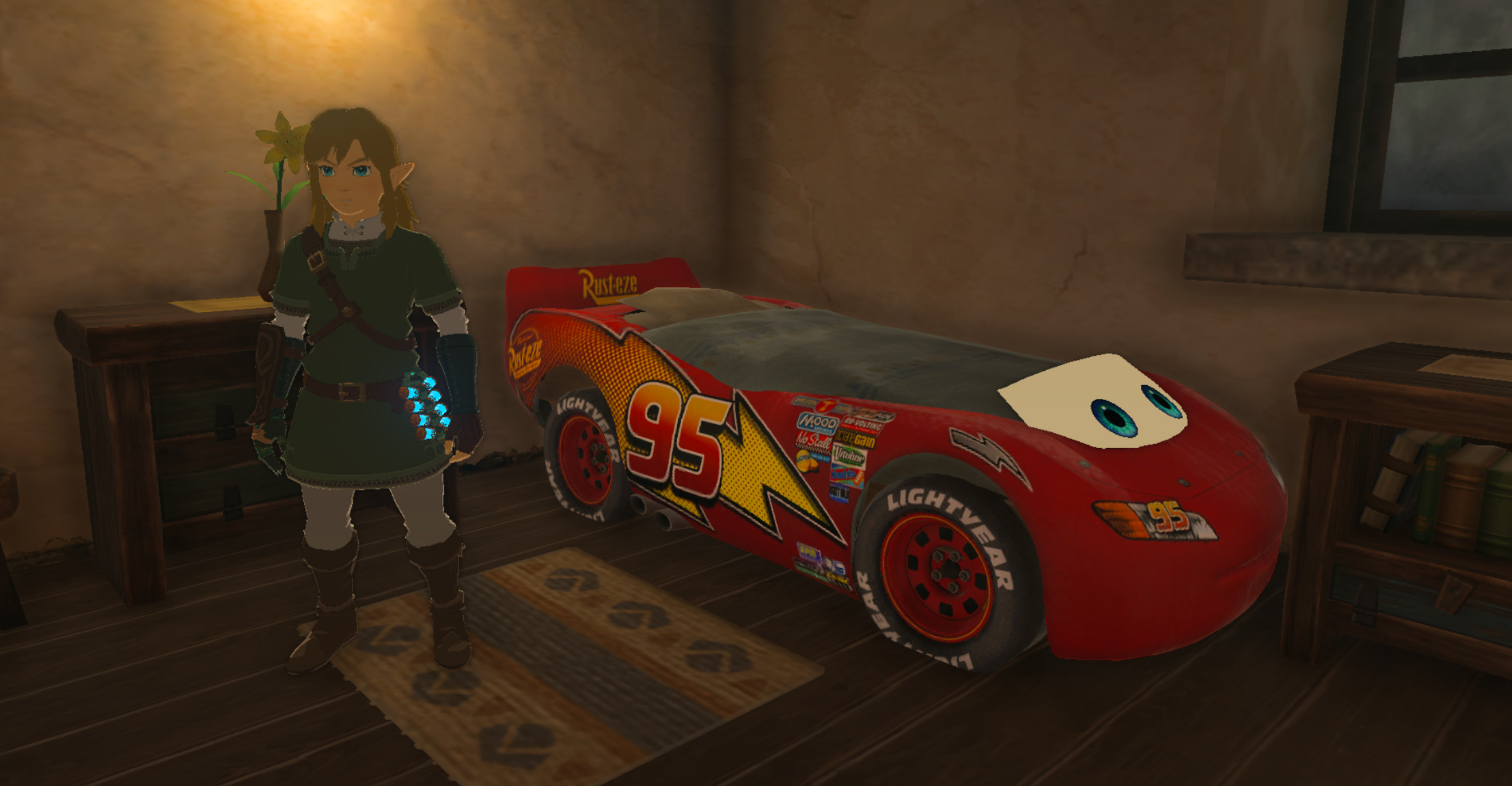 Car Bed Mod for The Legend of Zelda: Tears of the Kingdom | TOTK Mods