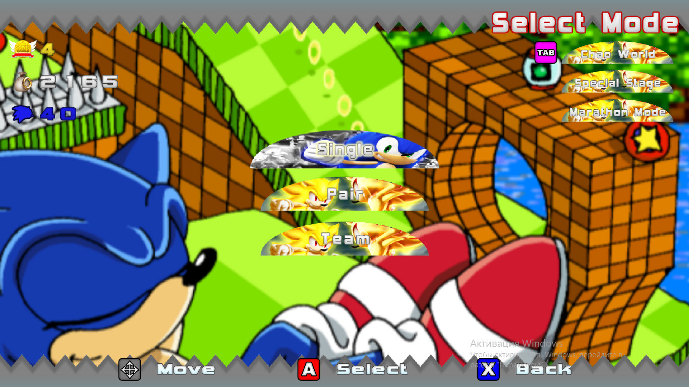 Sonic Theme Mod for Sonic World | SW Mods