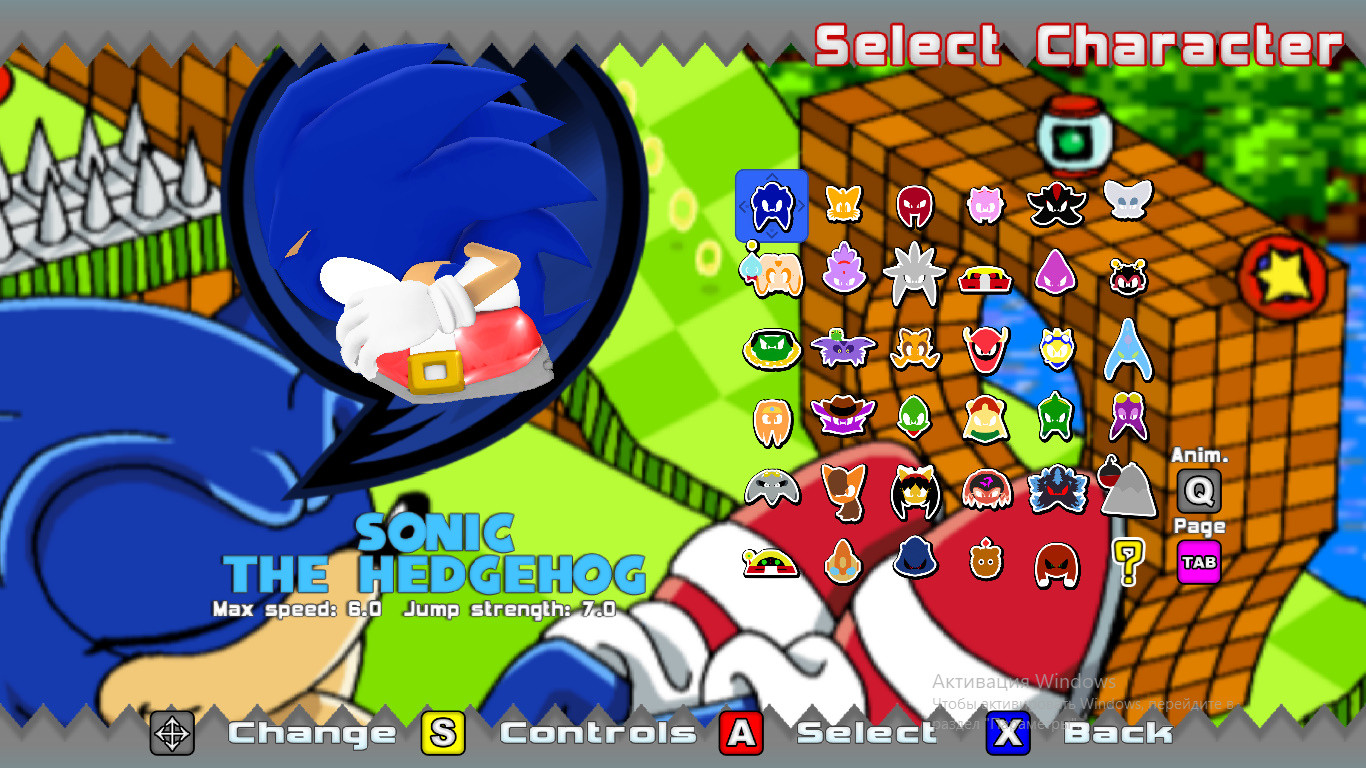 Sonic Theme Mod for Sonic World | SW Mods