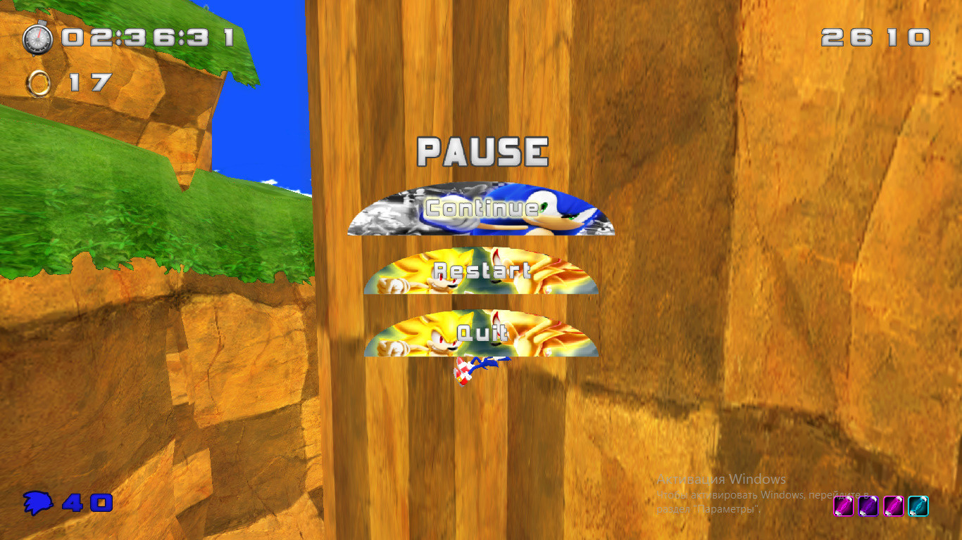 Sonic Theme Mod for Sonic World | SW Mods