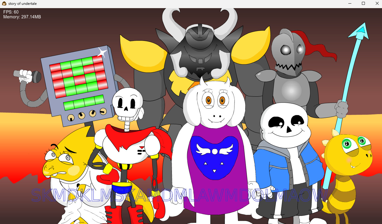 THE story of undertale mod Mod for Friday Night Funkin' | FNF Mods