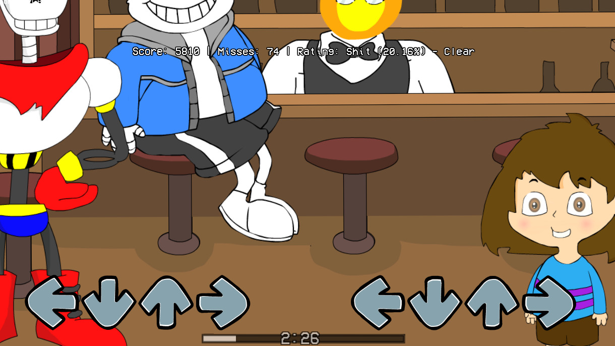 THE story of undertale mod Mod for Friday Night Funkin' | FNF Mods