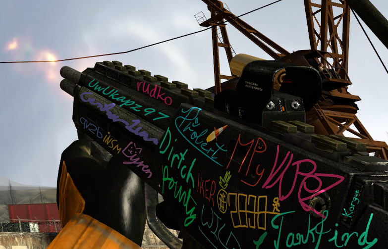 Speedrunner-Signed SMG Mod for Half-Life 2 | HL2 Mods