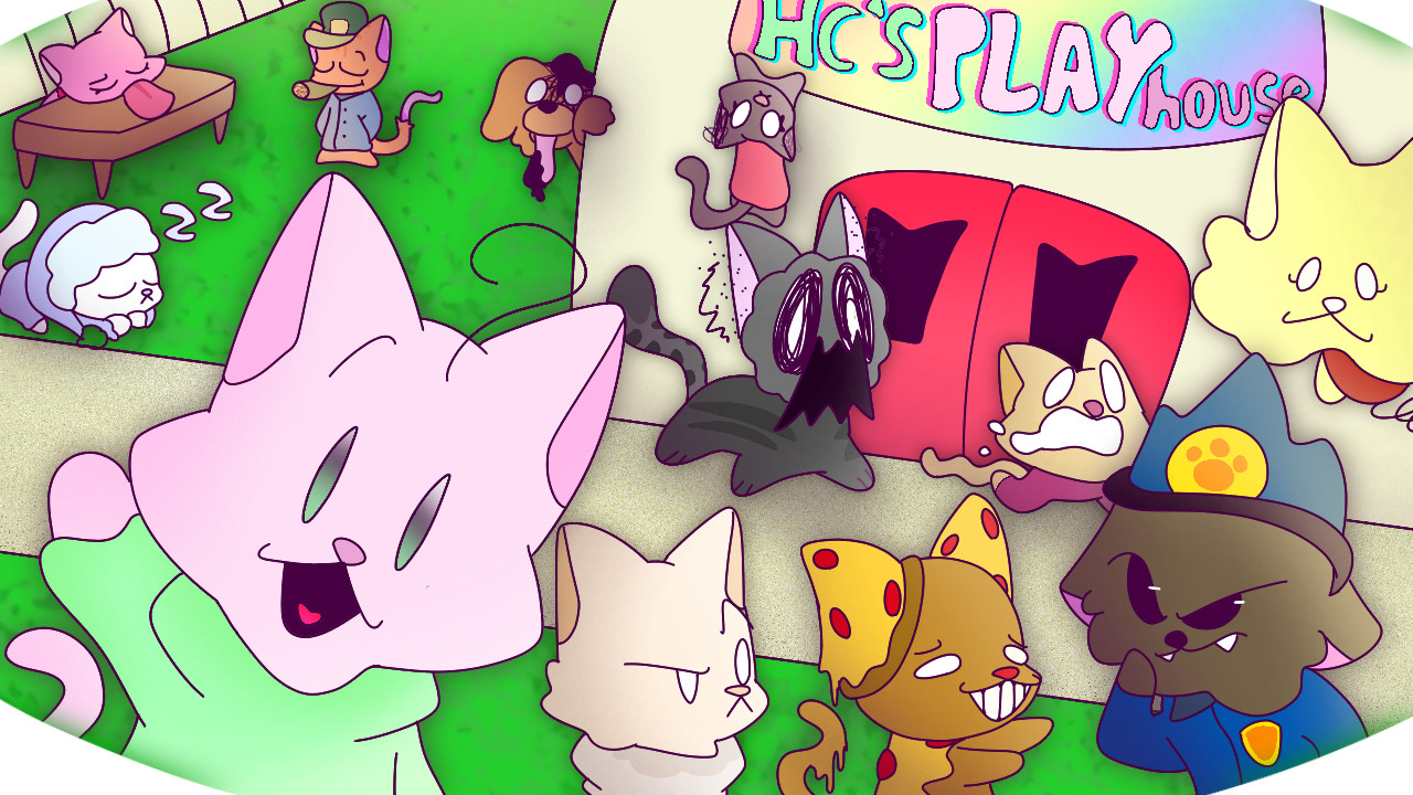 Hairless Cats Playhouse! Mod for Baldi's Basics | Baldi Mods