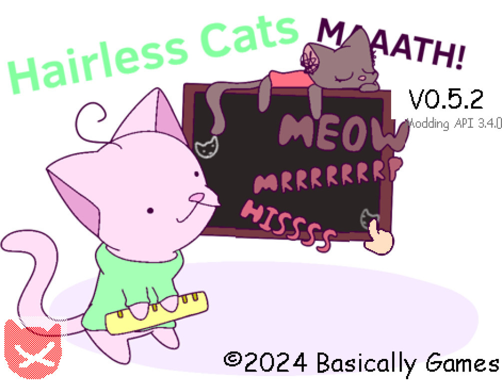 Hairless Cats Playhouse! Mod for Baldi's Basics | Baldi Mods