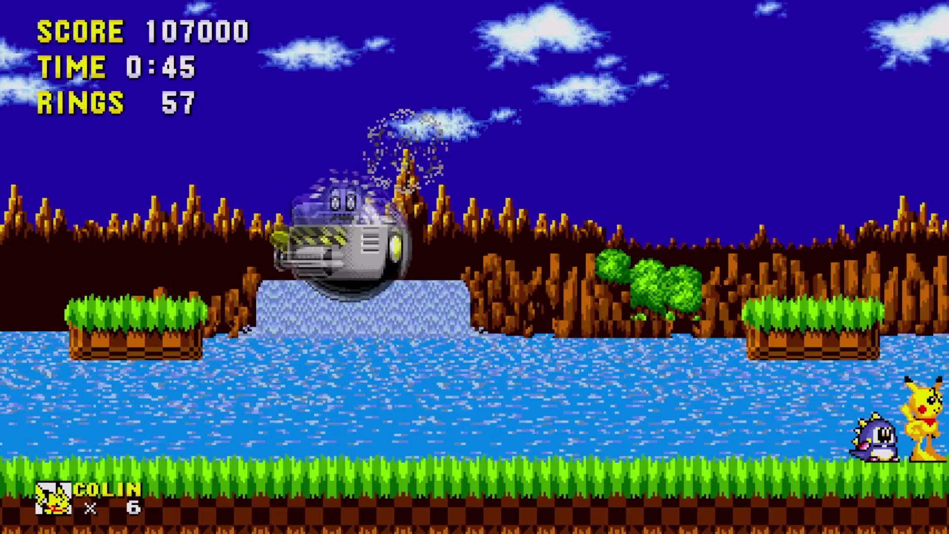 Colin the Pikachu red scarf Forever (Major Update) Mod for Sonic the ...