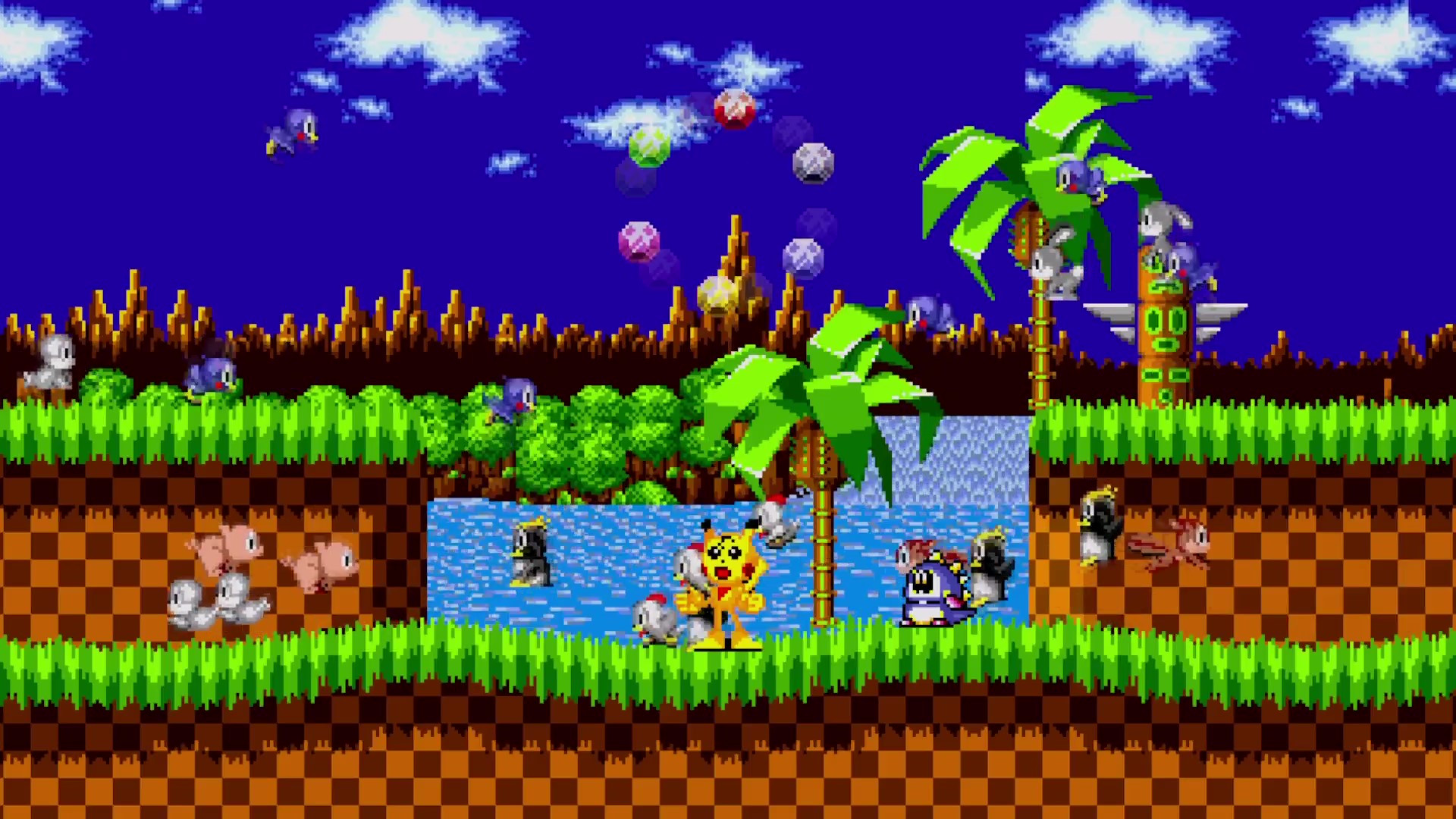 Colin the Pikachu red scarf Forever (Major Update) Mod for Sonic the ...