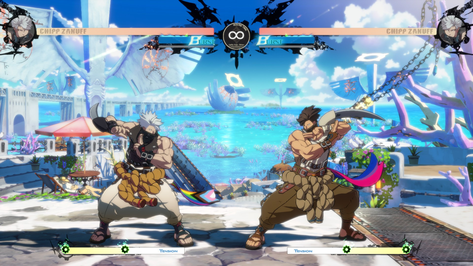 Chipp Zanuff's Pride Scarf Mod for GUILTY GEAR -STRIVE- | GGST Mods