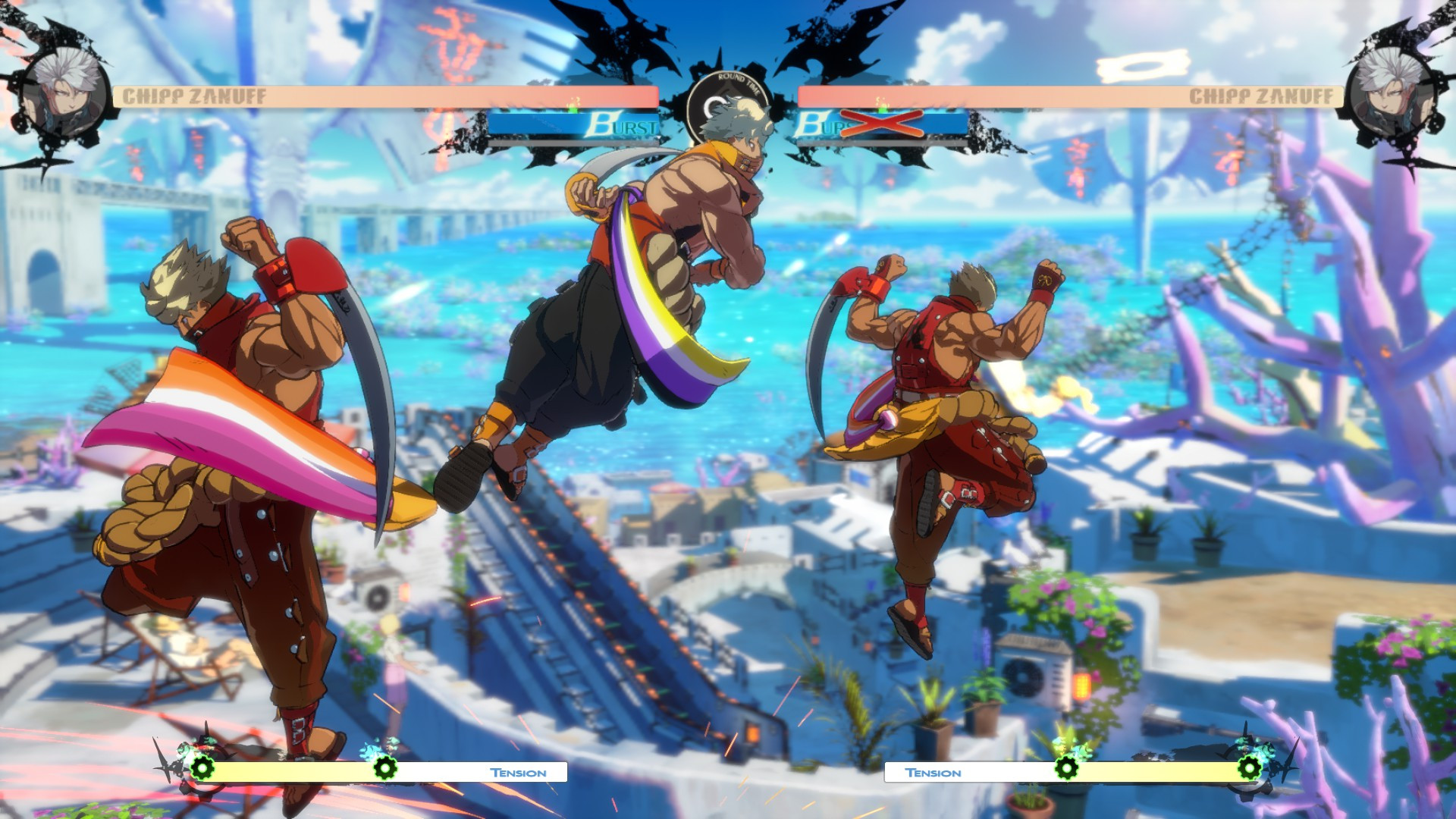 Chipp Zanuff's Pride Scarf Mod for GUILTY GEAR -STRIVE- | GGST Mods