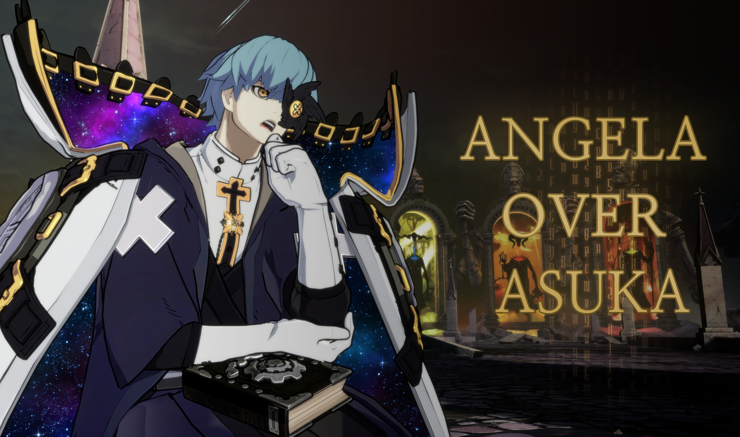 Angela (LOR) over Asuka Mod for GUILTY GEAR -STRIVE- | GGST Mods