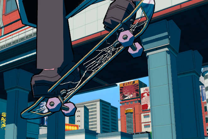 Glass Skateboard (DripRemix) Mod for Bomb Rush Cyberfunk | BRC Mods