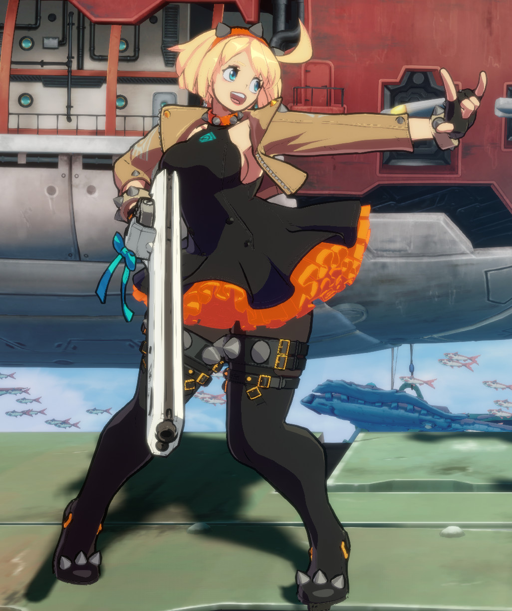Elphelt with Millia's Colors Mod for GUILTY GEAR -STRIVE- | GGST Mods