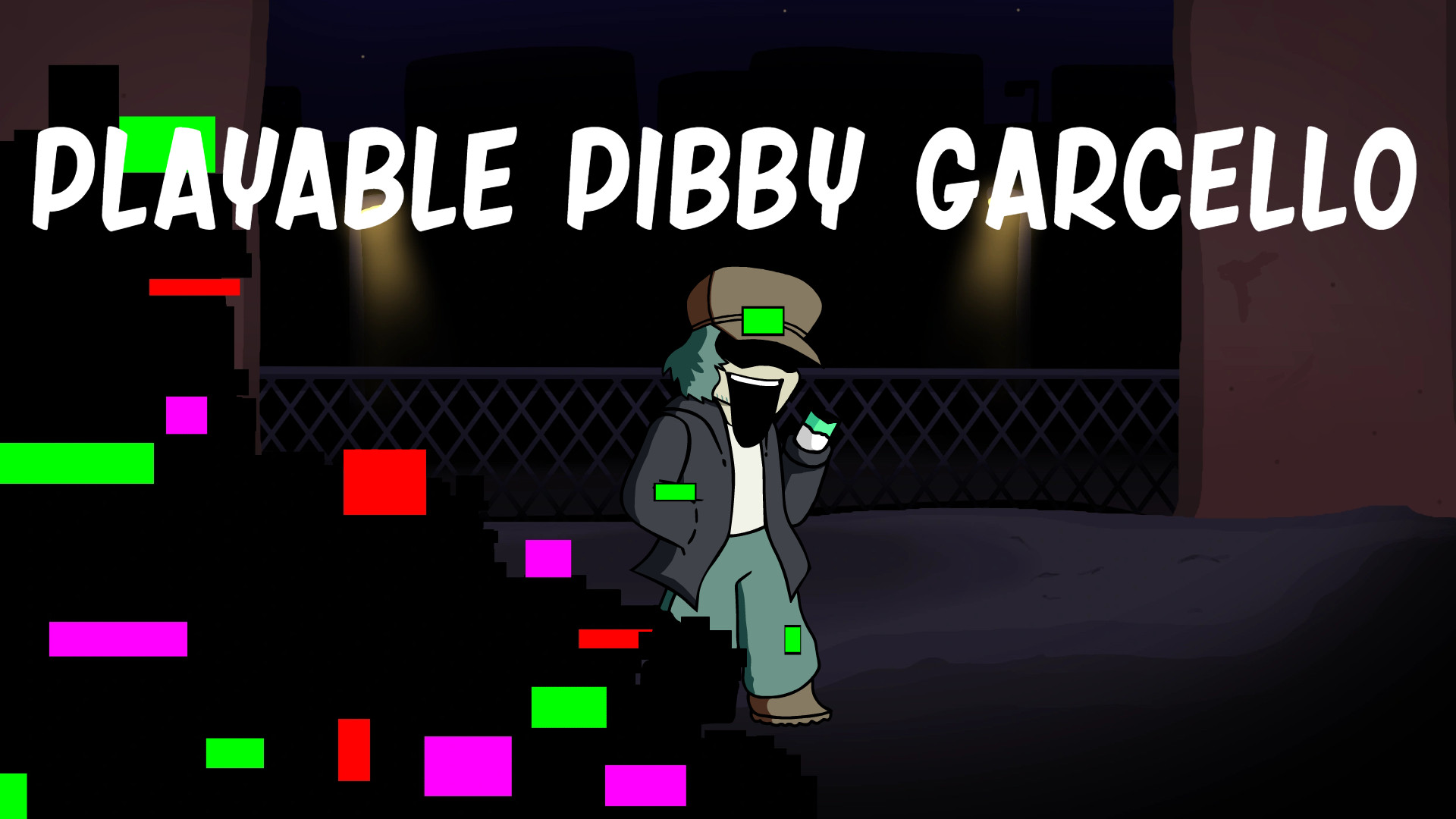 Playable Pibby Garcello Mod for Friday Night Funkin' | FNF Mods