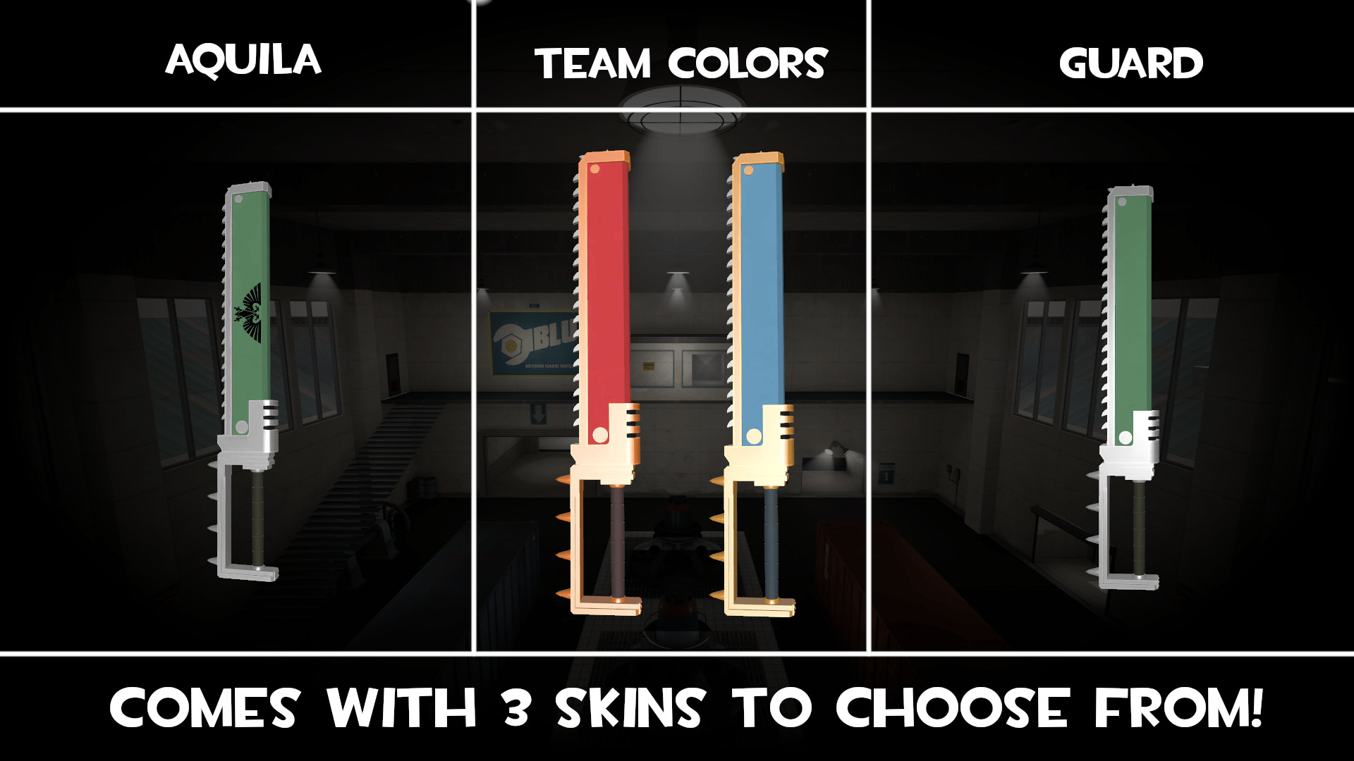 WH40k Chainsword Mod for Team Fortress 2 | TF2 Mods