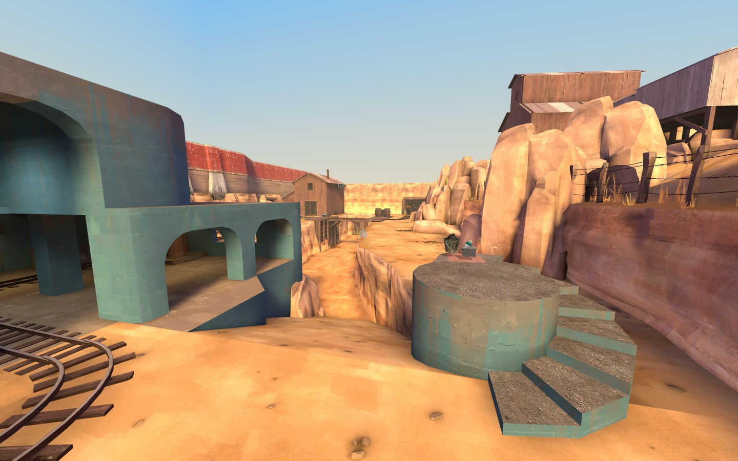 Gigaleak AD_Dustbowl2 Fixed Mod for Pre-Fortress 2 | PF2 Mods