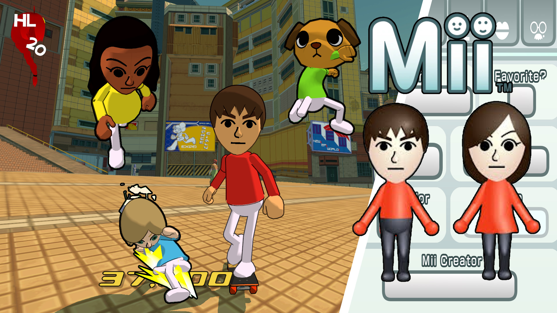 Mii Mod for Bomb Rush Cyberfunk | BRC Mods