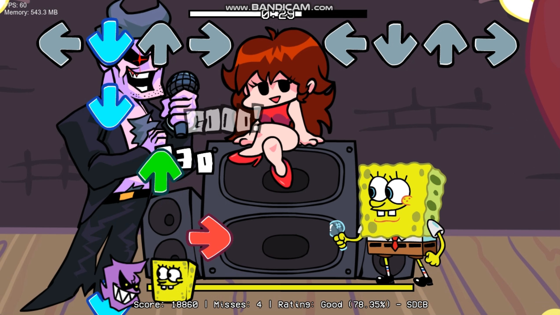 Playable spongebob (FNF Cartoon Clash) Mod for Friday Night Funkin' | FNF Mods