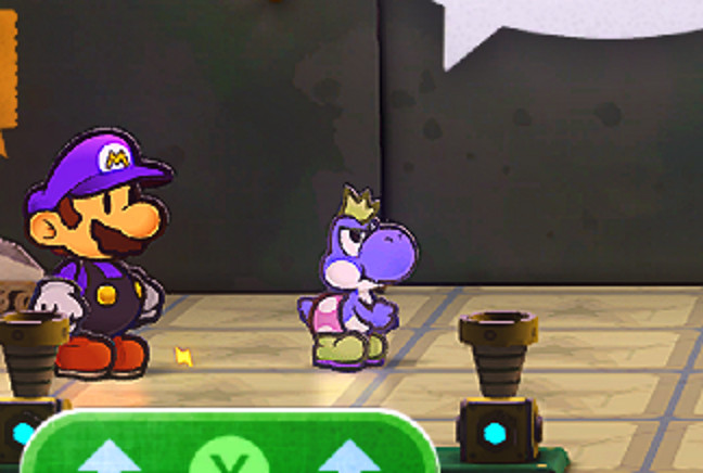 Purple Yellow Yoshi Kid Mod for Paper Mario: The Thousand Year Door ...