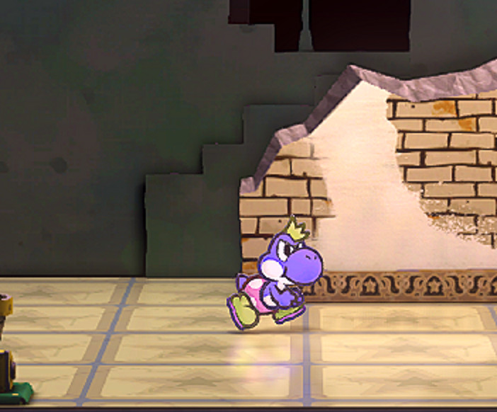 Purple Yellow Yoshi Kid Mod for Paper Mario: The Thousand Year Door ...