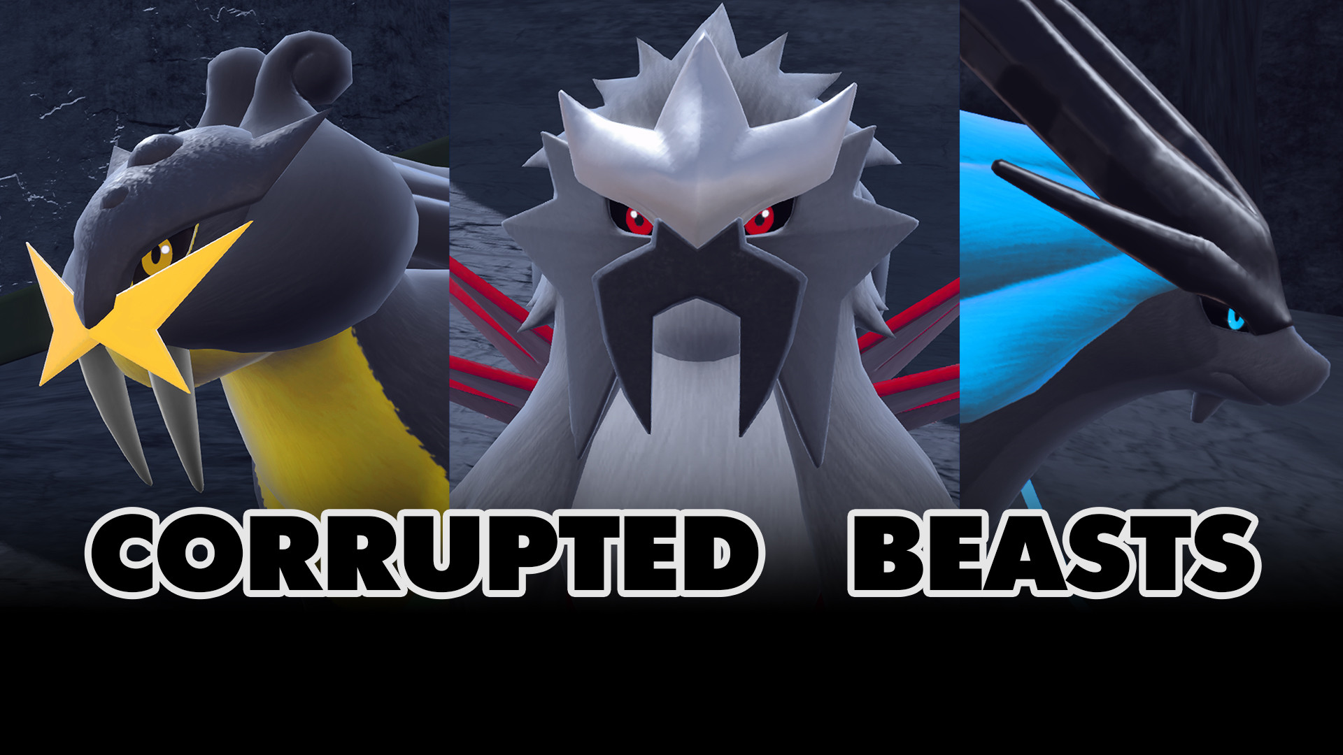 Corrupted Legendary Beasts Mod for Pokemon Scarlet & Violet | PKMN SV Mods