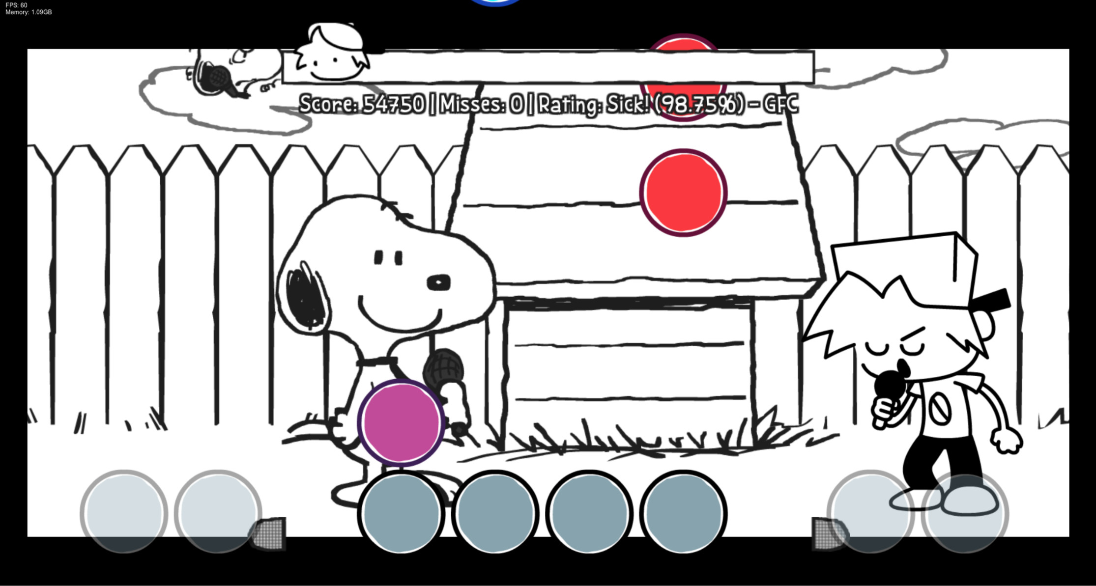 Funkin' Peanuts: Paperback Snoopy Mix Chart Extend Mod for Friday Night ...