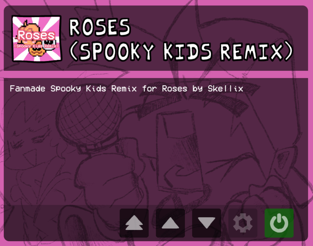 Roses (Spooky Kids Remix) Mod for Friday Night Funkin' | FNF Mods