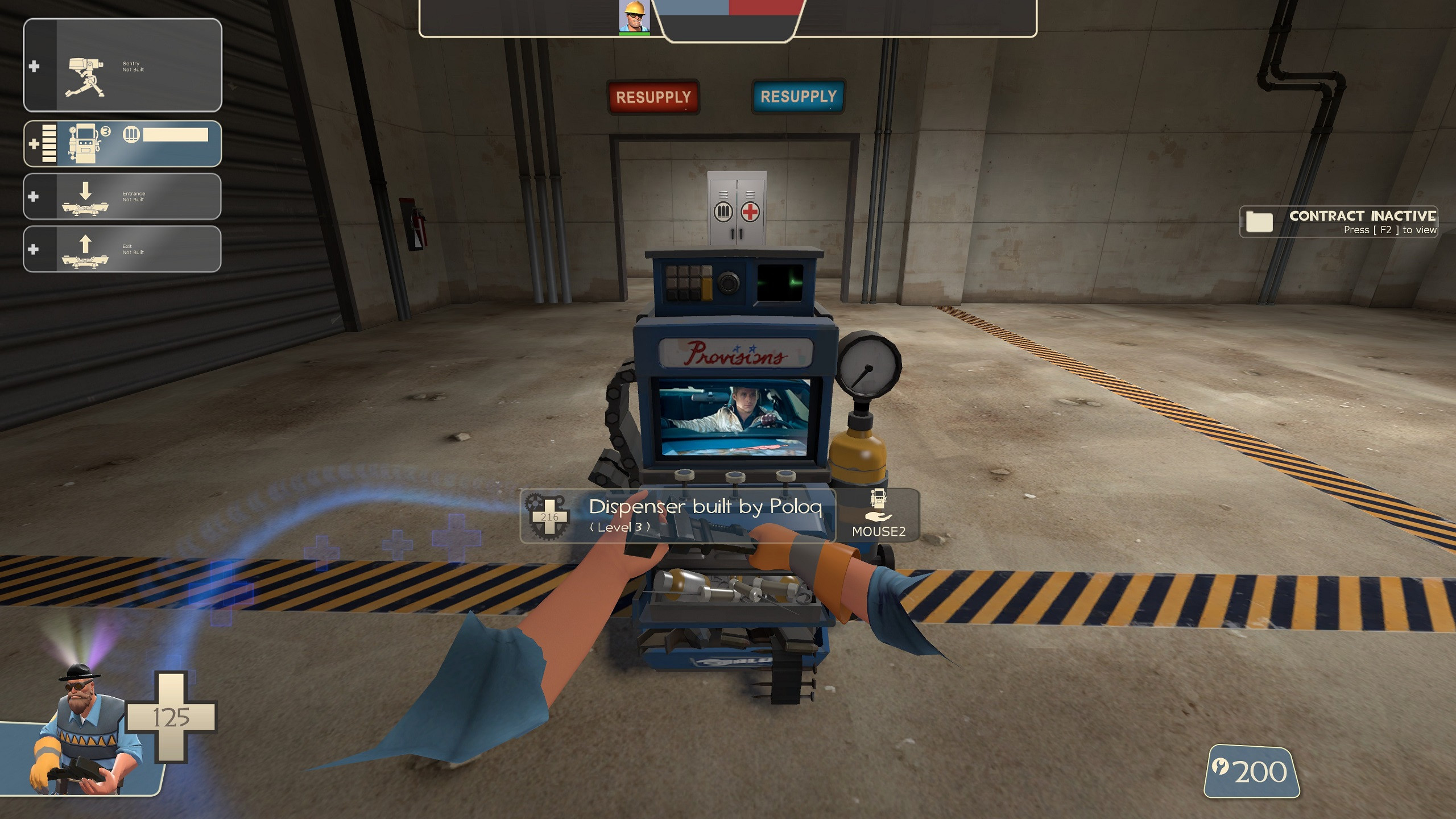 I drive dispenser Mod for Team Fortress 2 | TF2 Mods